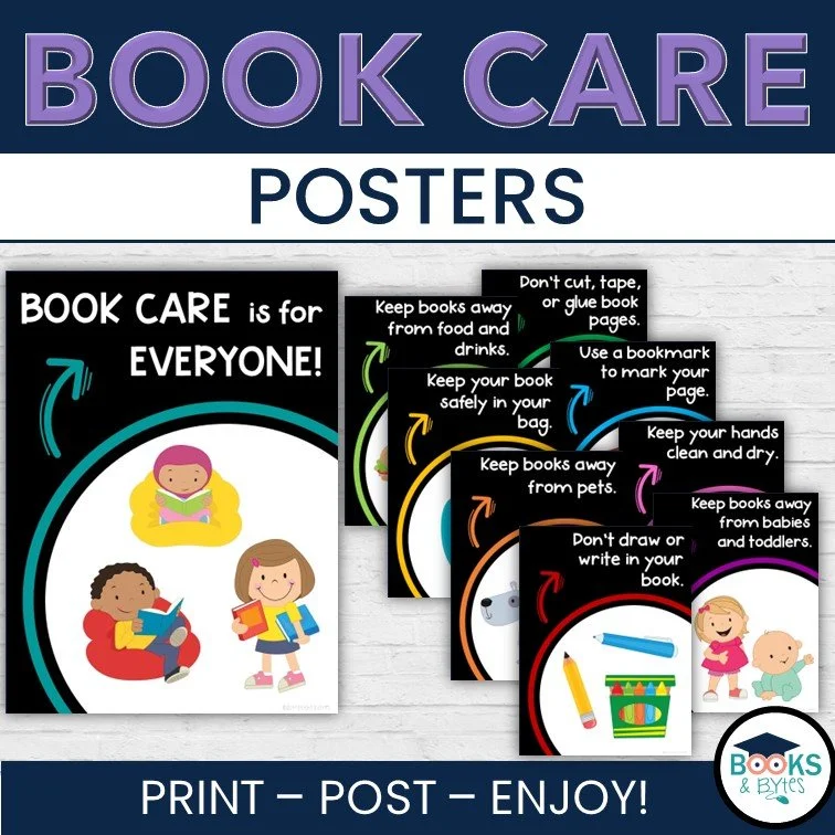 How to Make Library Book Care Fun! — Books & Bytes Canada