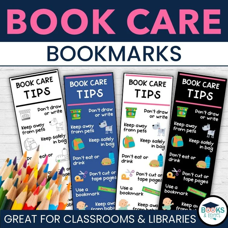 How to Make Library Book Care Fun! — Books & Bytes Canada
