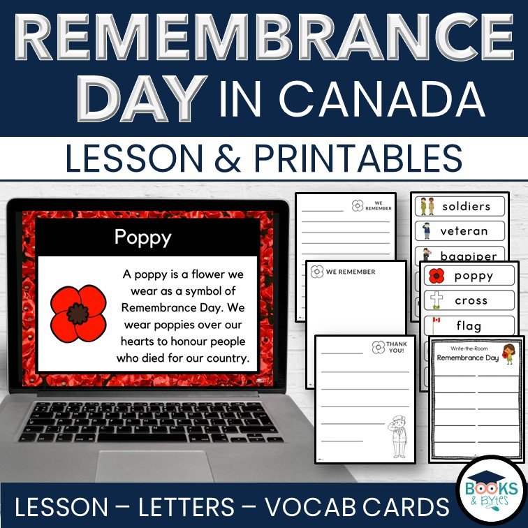 4 Easy Remembrance Day In Canada Ideas — Books & Bytes Canada