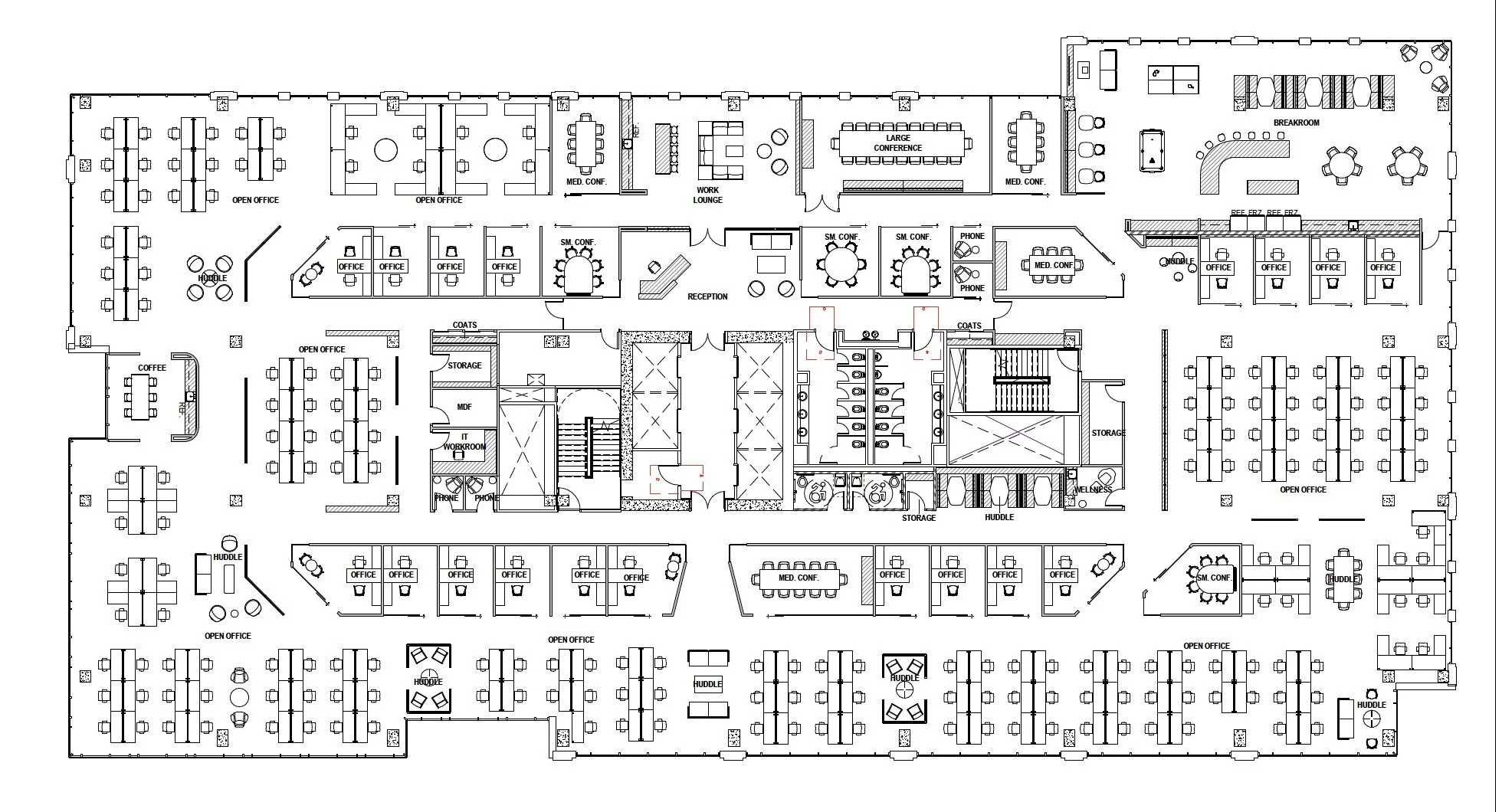 Sample Floor Plans — The Current, River North