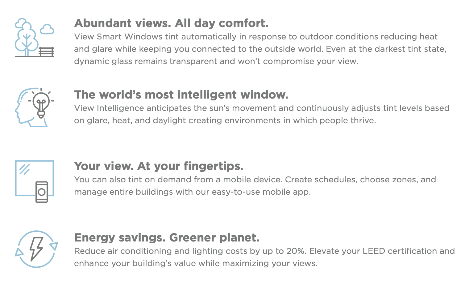 View Smart Windows — The Current, River North