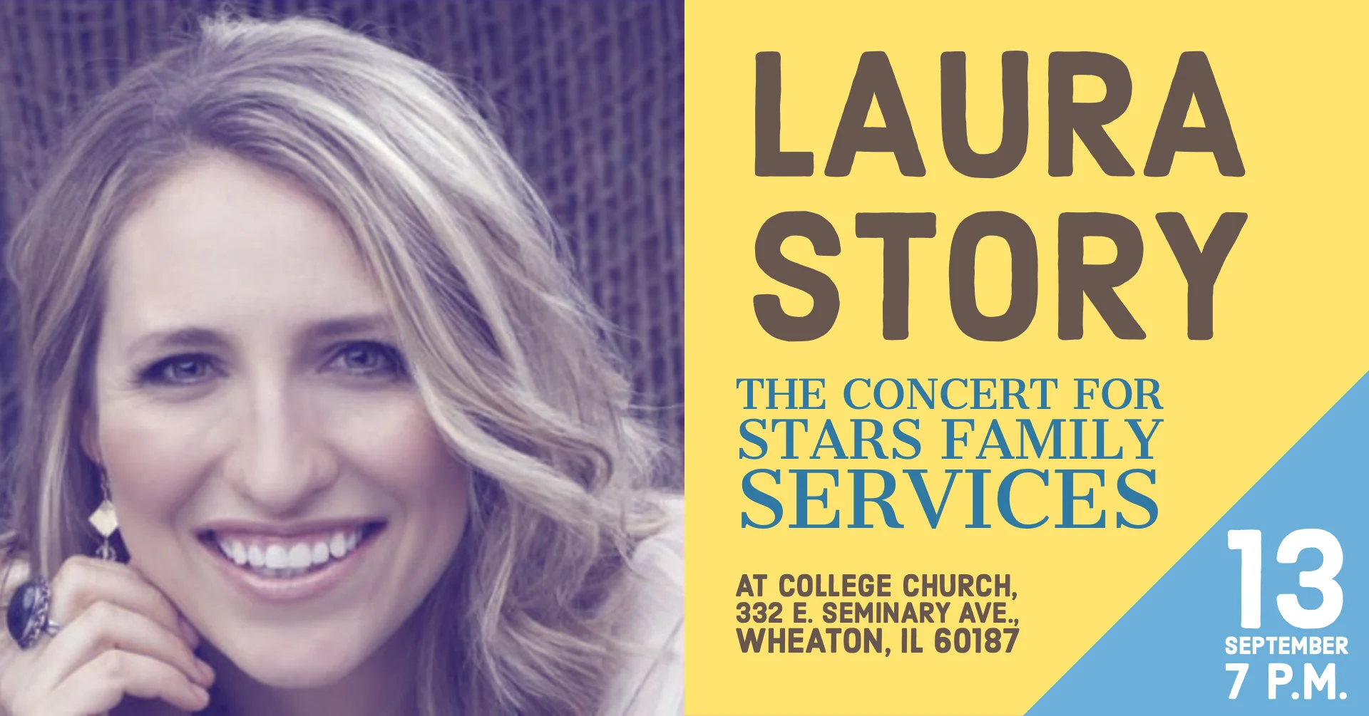 Laura Story Benefit Concert — STARS Family Services