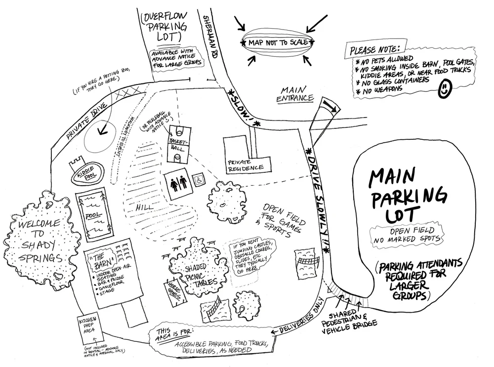 Amenities — Shady Springs