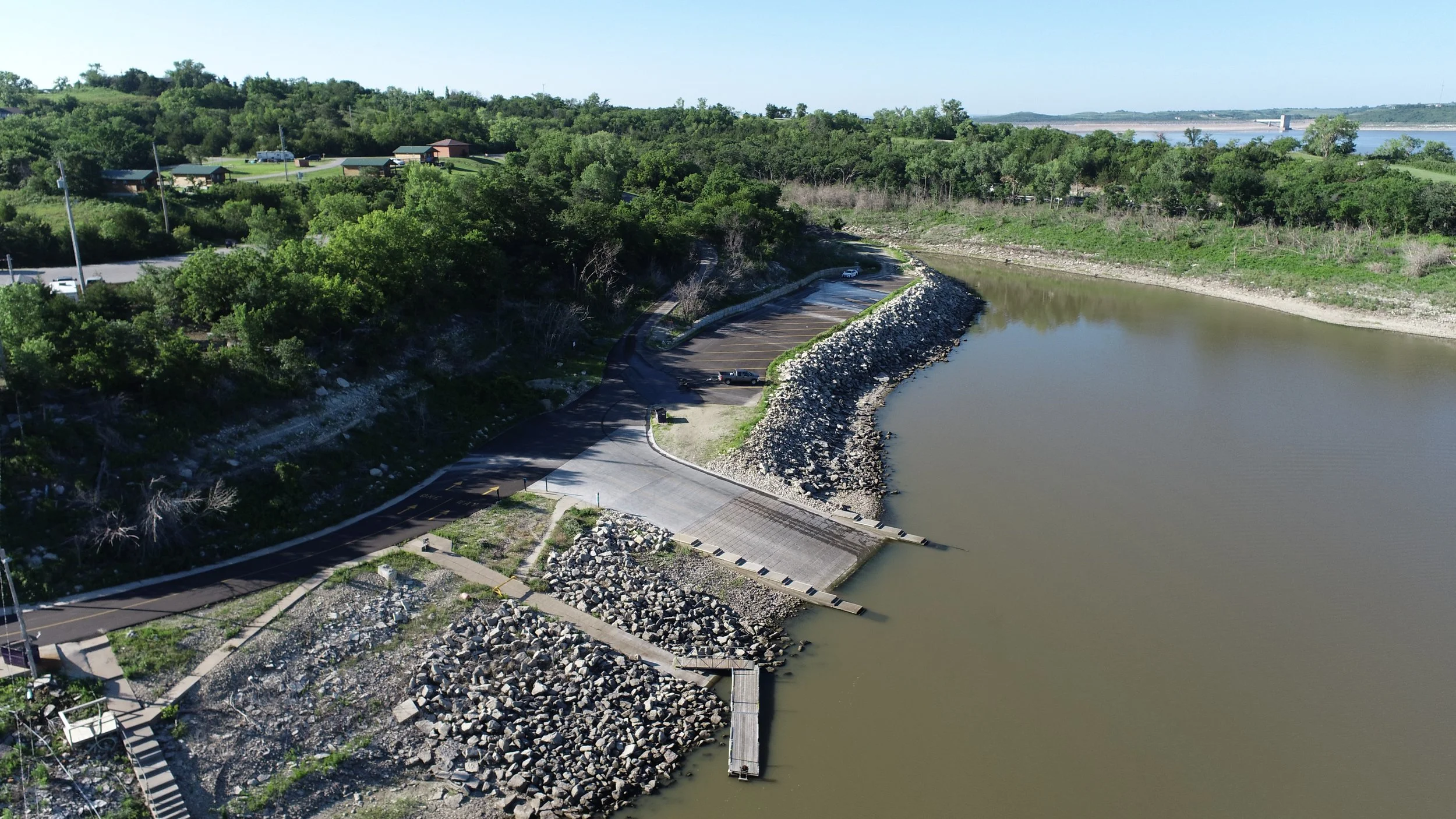 Concrete Boat Ramp & Asphalt Parking Lot Improvements — Schwab Eaton