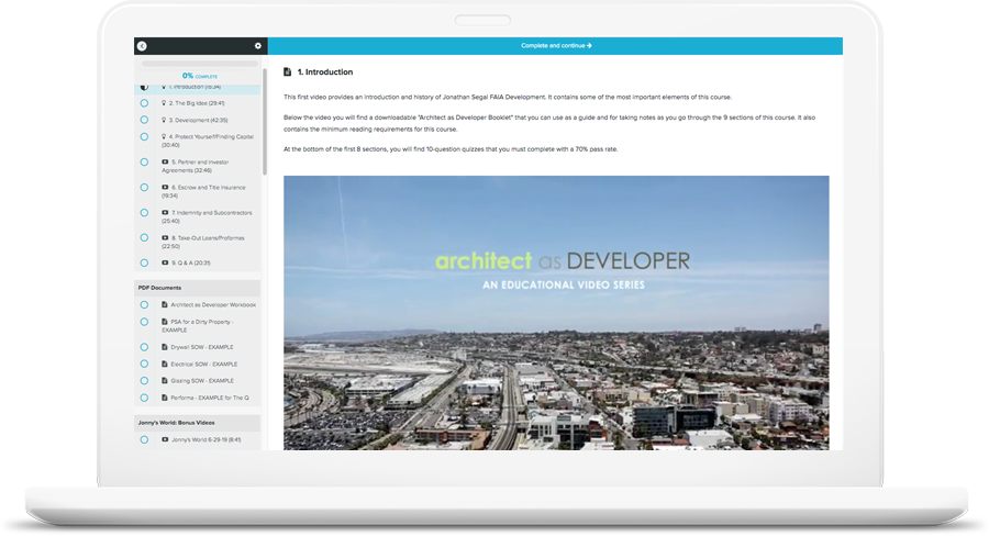 Architect As Developer Course Details — Architect as Developer