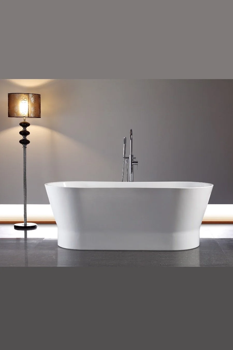 Radius back to wall freestanding bath (various sizes) — Skaubryn ...