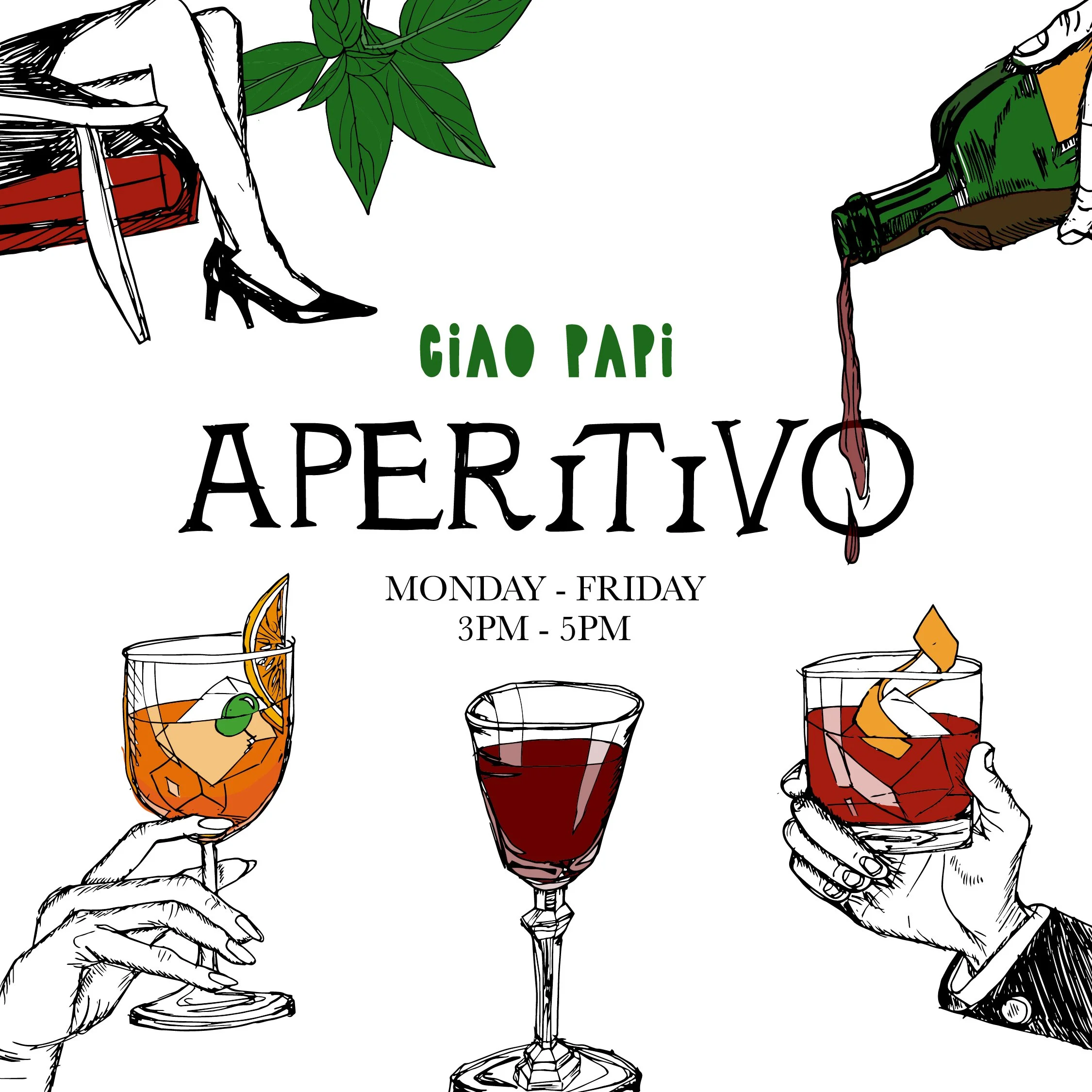 What's On - Ciao Papi - Italian Restaurant & Bar