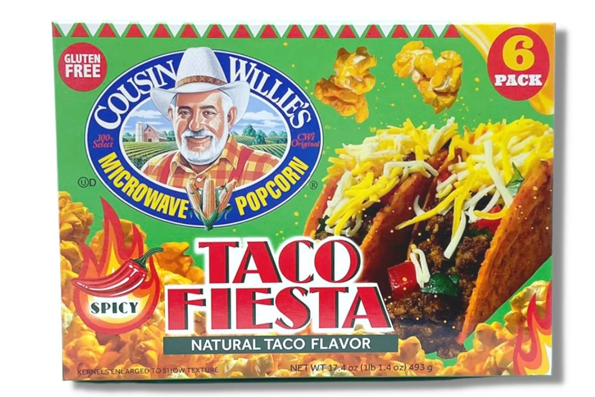 Cousin Willie’s Hot, Spicy, Smokey, Butter Flavored Popcorn — Cousin ...