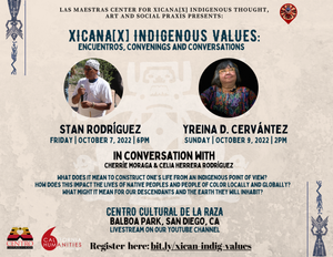 Registration Xicana[x] Indigenous Values — Las Maestras center