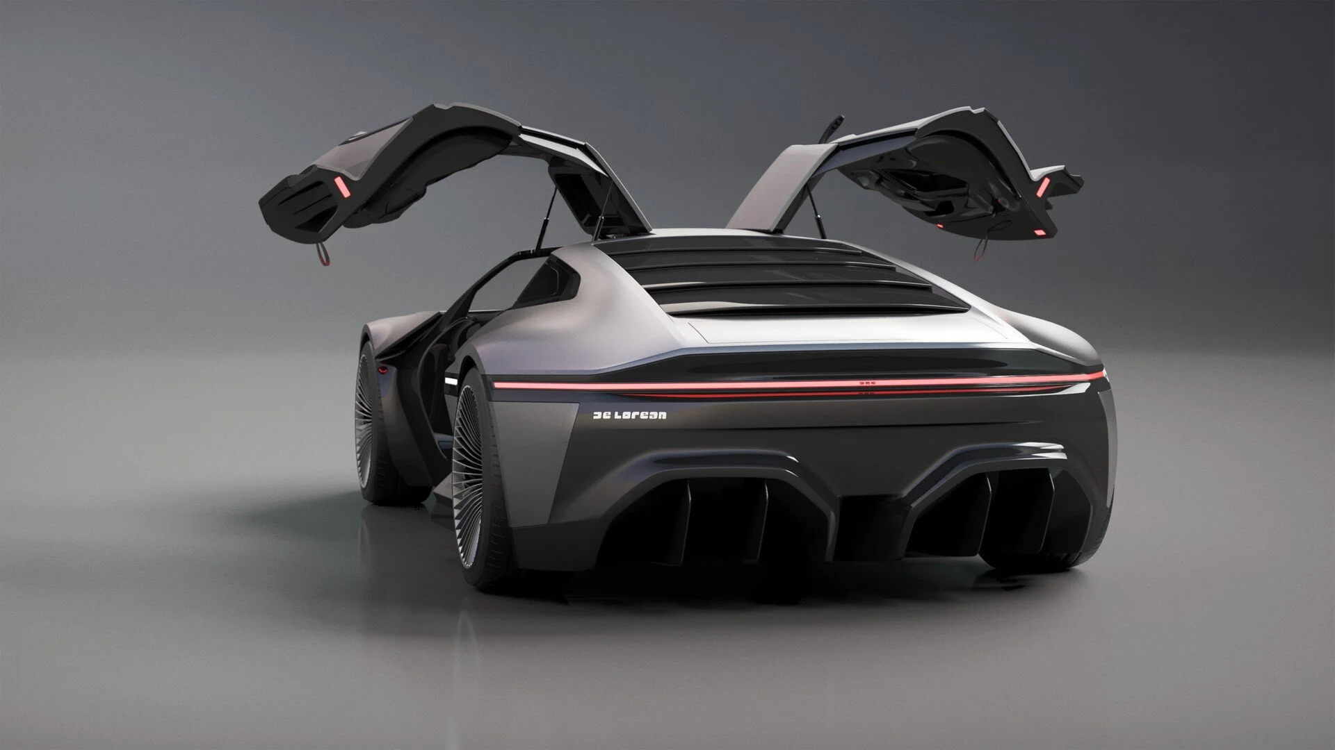 A New Delorean or Modern day concept Rendering? — Delorean Time Machine ...