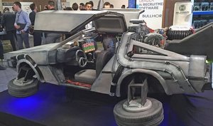 Life Size Delorean Time Machine Cake! Great Scott! — Delorean Time ...