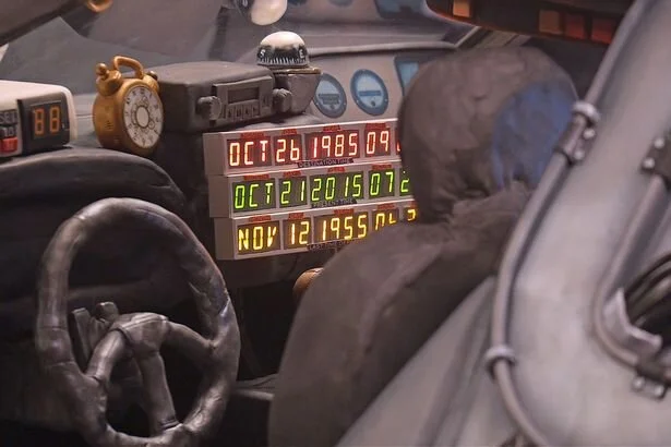 Life Size Delorean Time Machine Cake! Great Scott! — Delorean Time ...