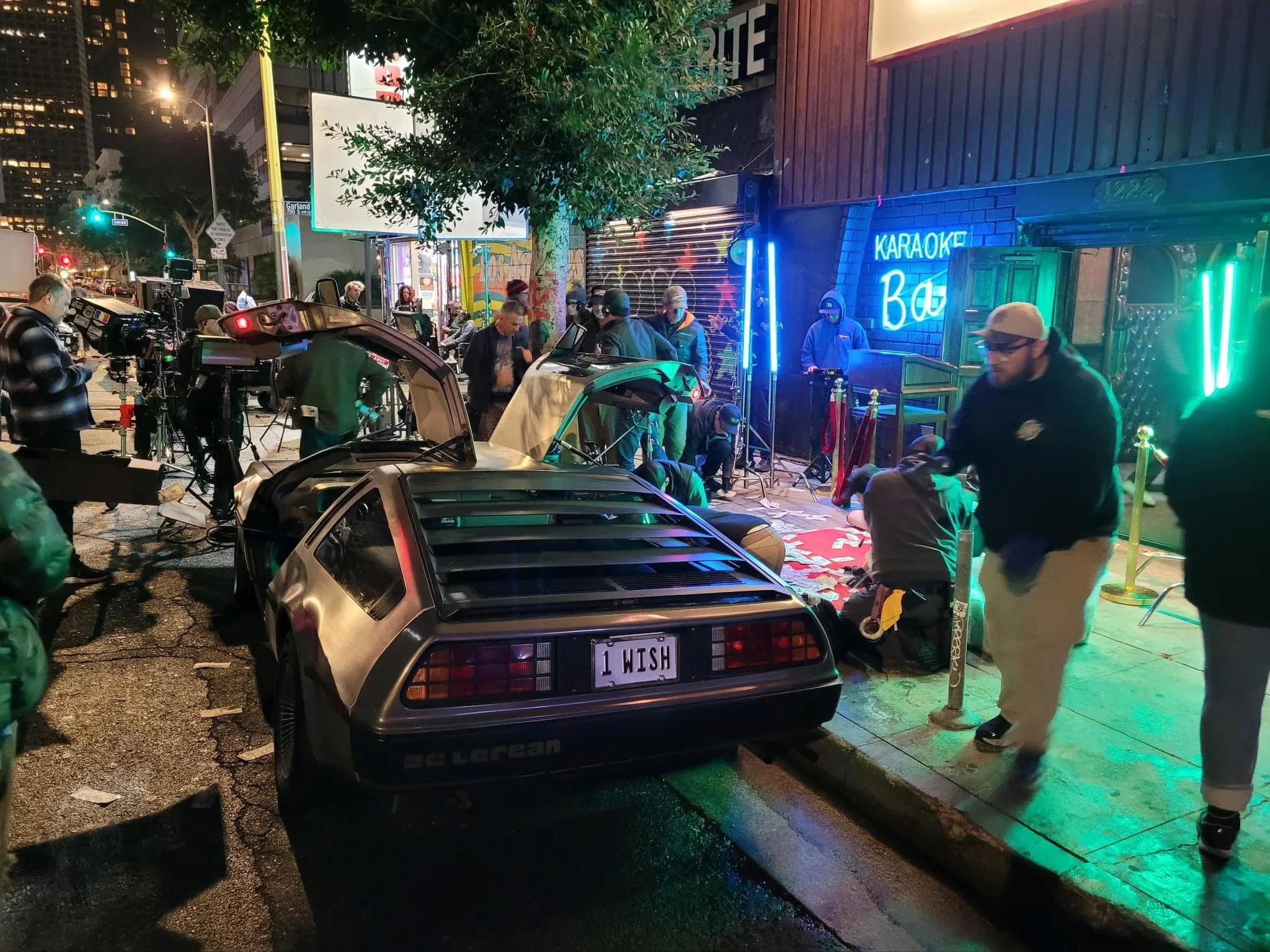 DeLorean Limo Super Bowl Commercial Behind the Scenes — Delorean Time ...