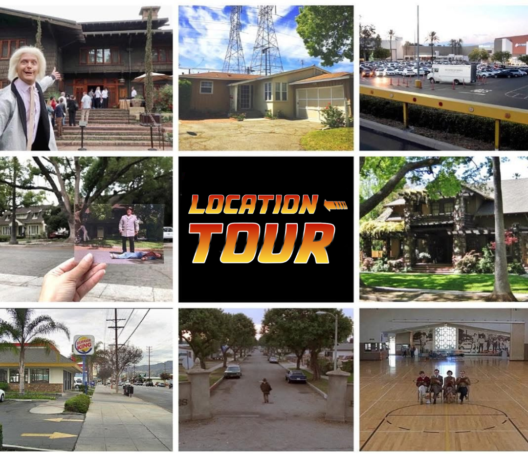 BTTF Full Location Tour Los Angeles — Delorean Time Machine Rental ...