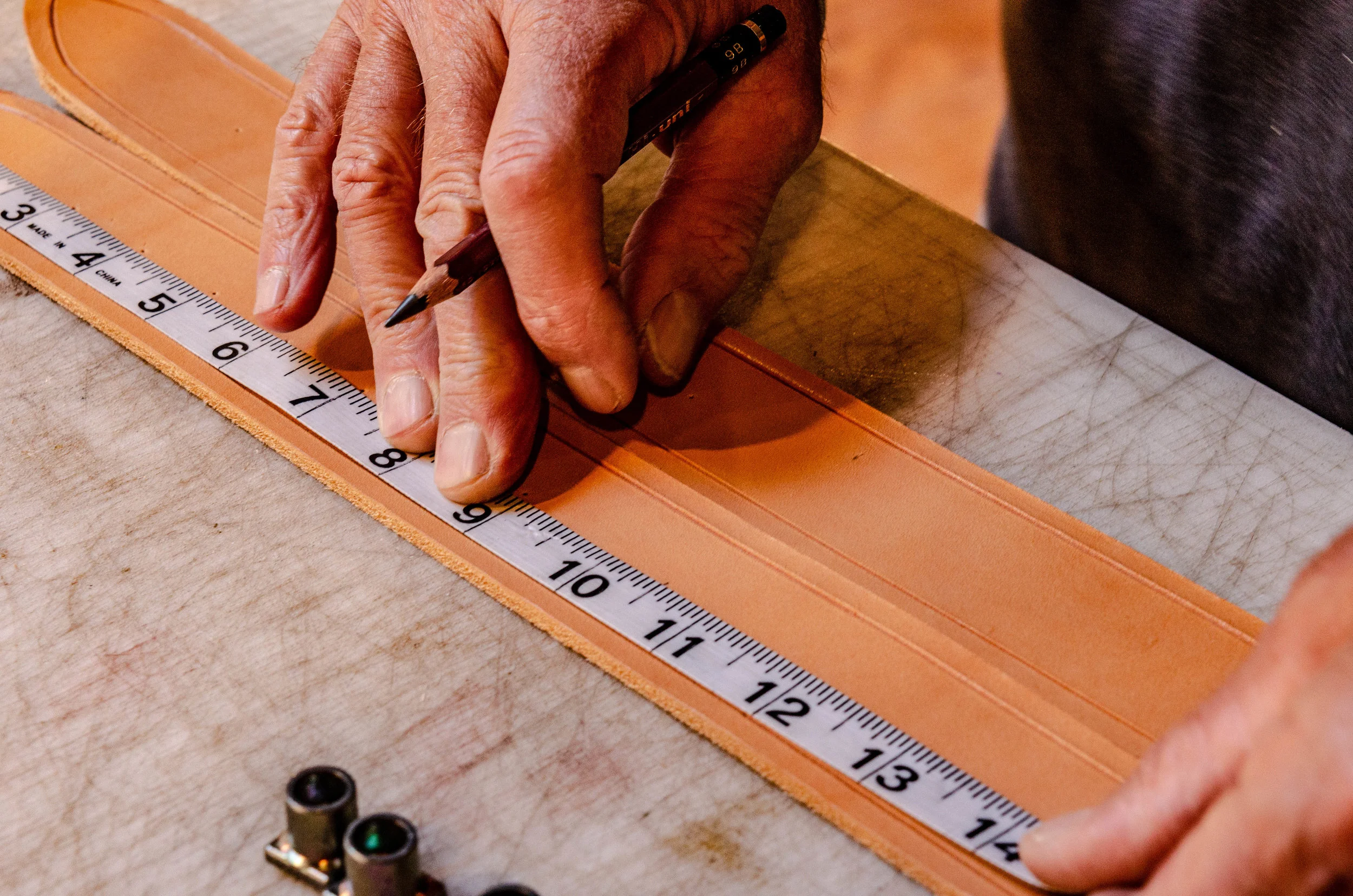 Simple Belt Making — Alden's School of Leather Trades