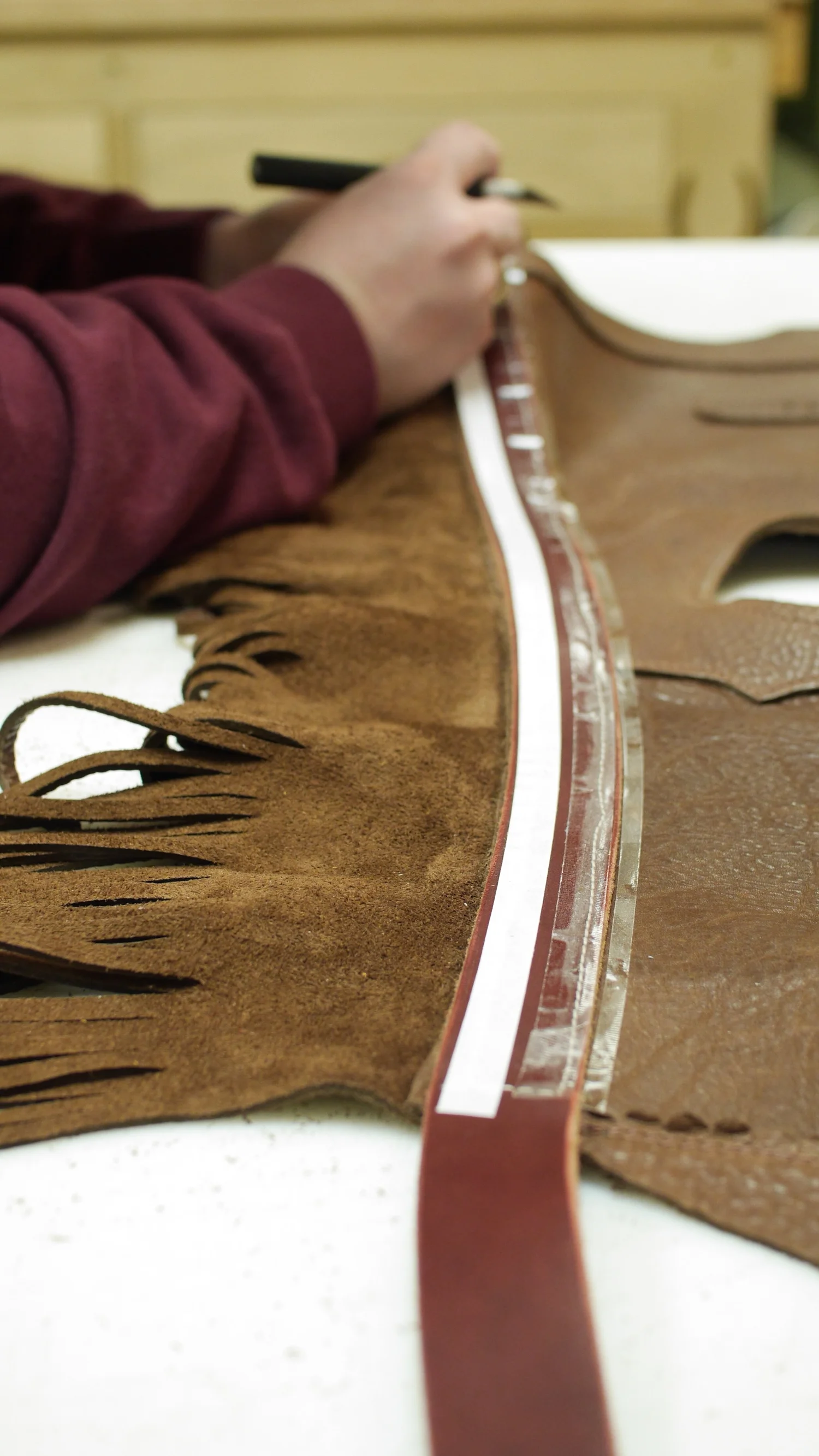 Chap Making — Alden's School of Leather Trades