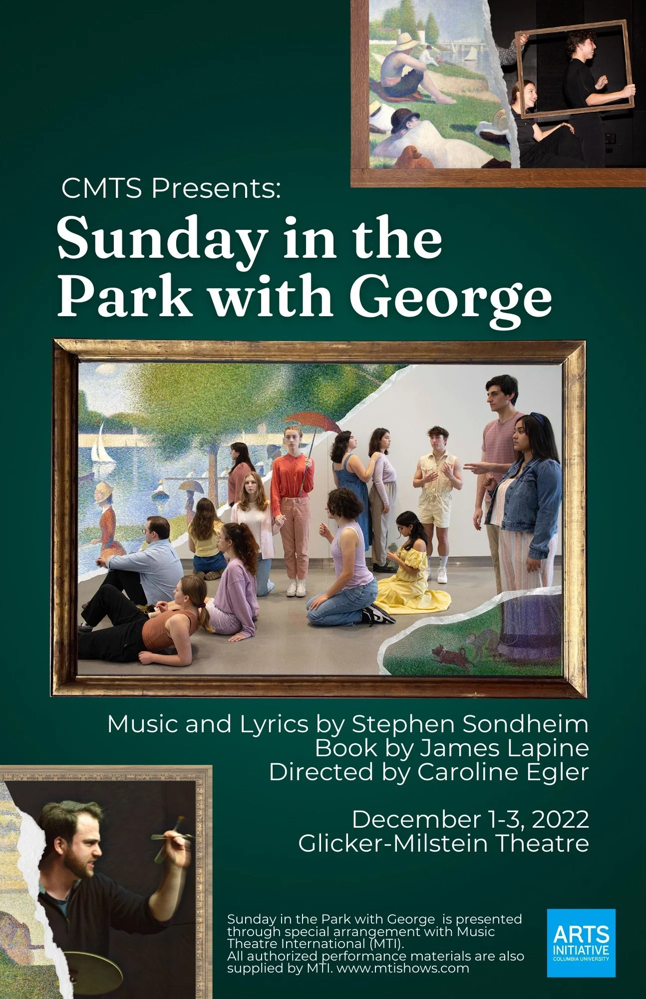 Sunday In The Park With George — Columbia Musical Theatre Society