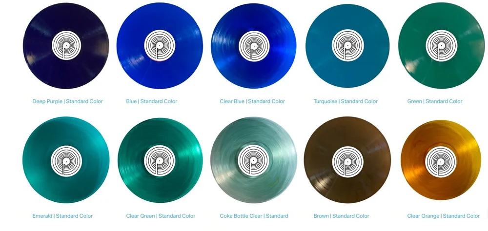 Color Library — Physical Music Products