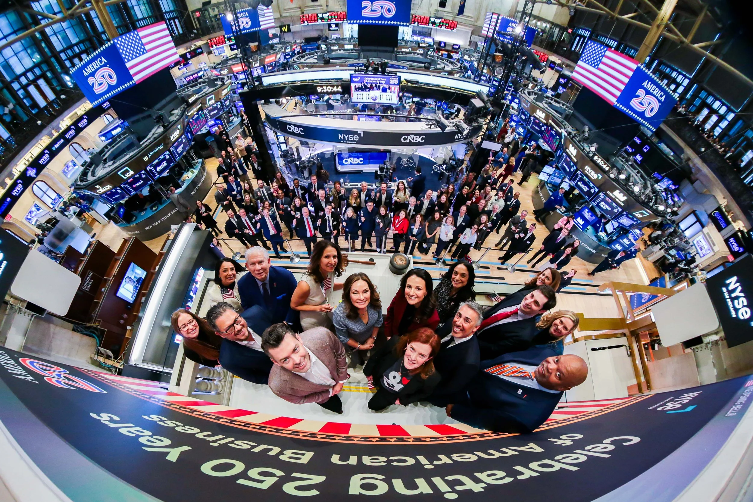 Joining America250 at NYSE for the Opening Bell Honoring the ...
