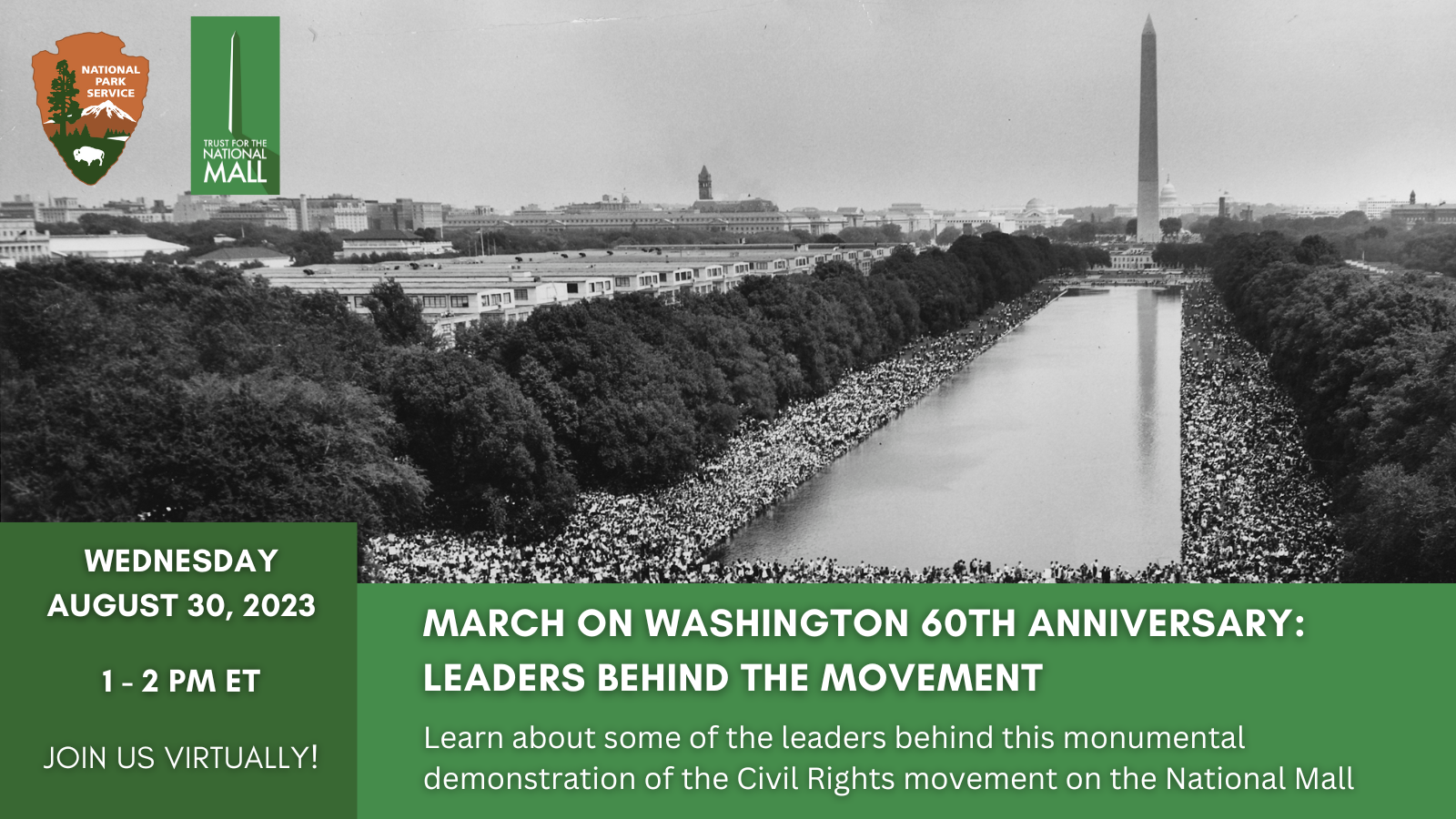 March on Washington Virtual Classroom With Park Rangers — Trust for the ...