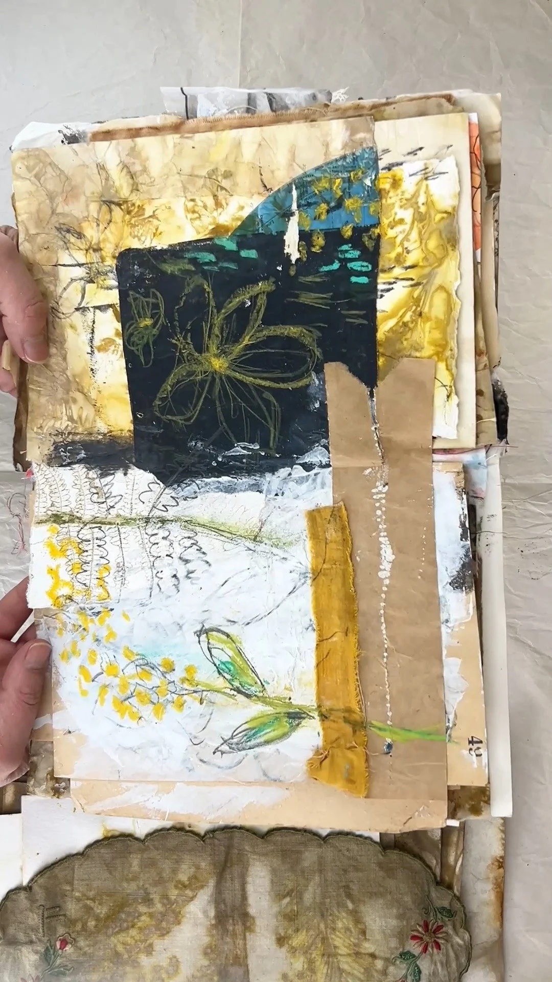 What is mark-making and how is it important to your artwork — FRANCISCA ...