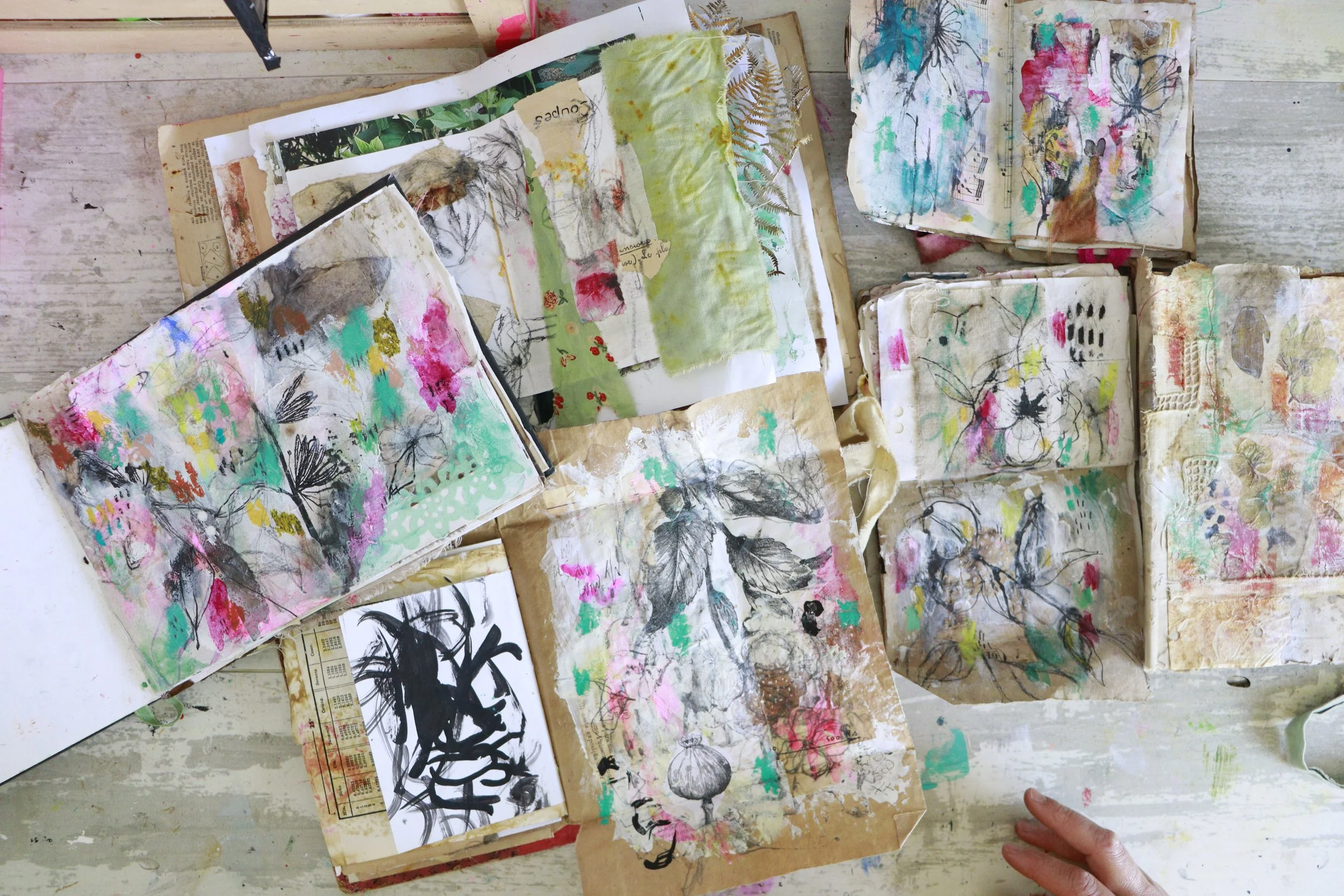 What is mark-making and how is it important to your artwork — FRANCISCA ...