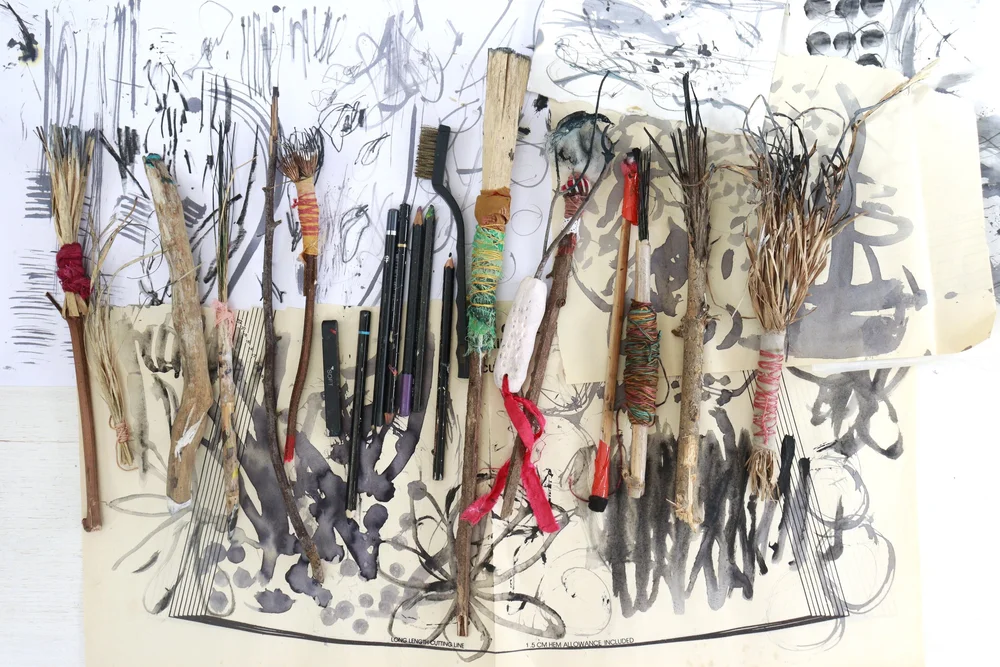 What is mark-making and how is it important to your artwork — FRANCISCA NUNES Mixed Media Nature ...