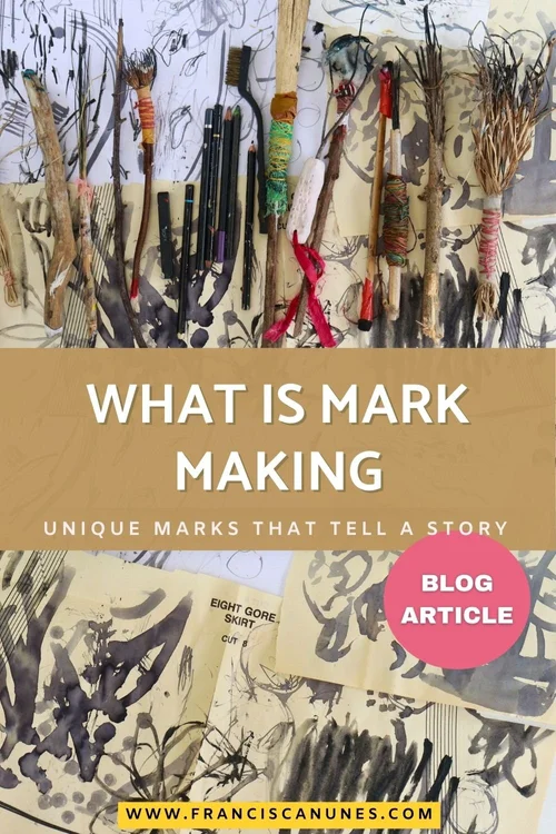 What is mark-making and how is it important to your artwork — FRANCISCA ...