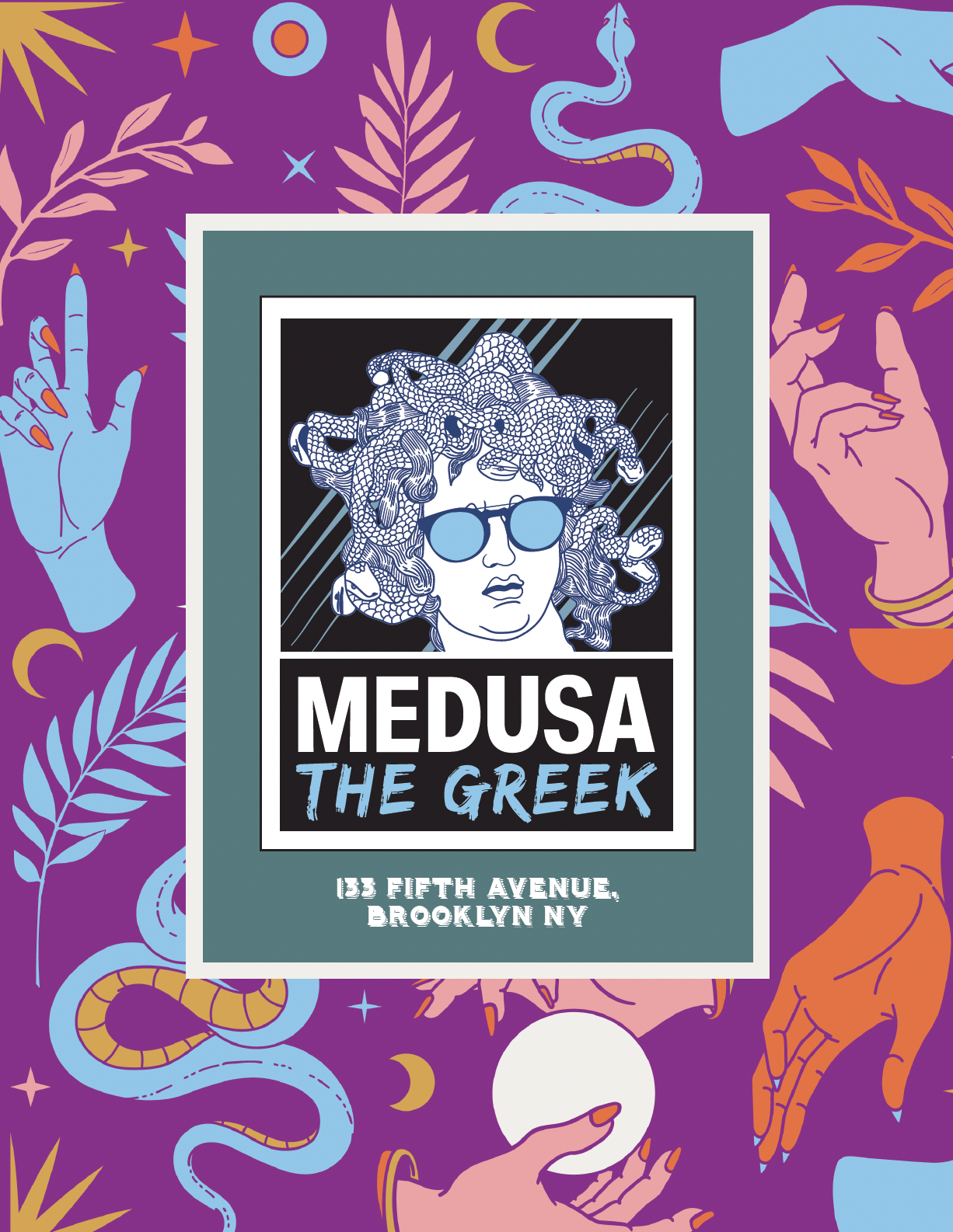 Lunch & Dinner Menu — Medusa the Greek