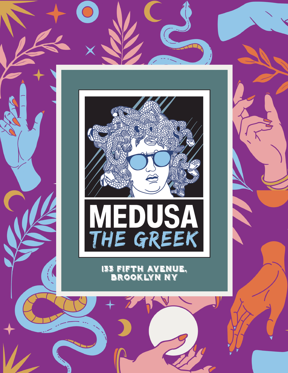 Lunch & Dinner Menu — Medusa the Greek