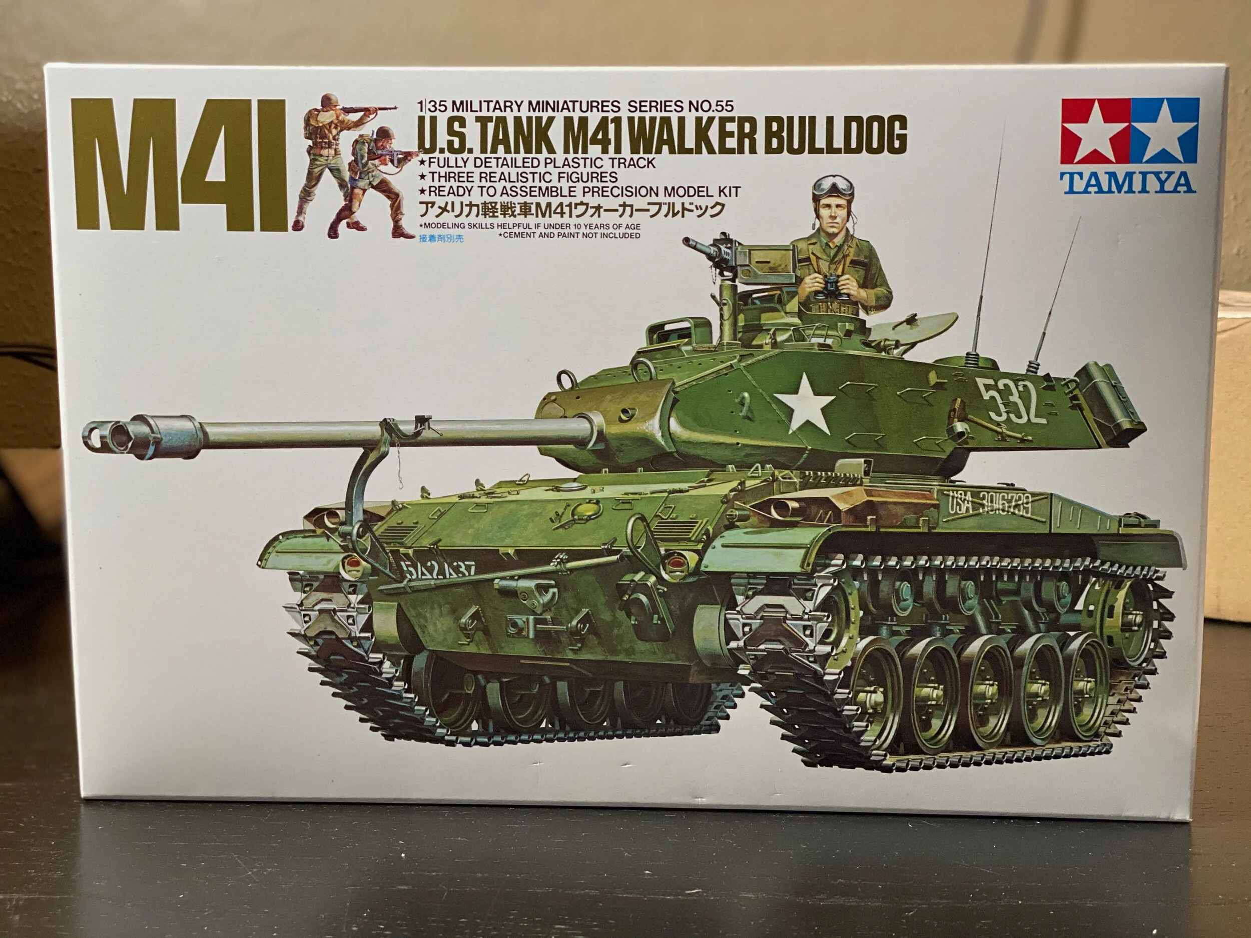 New armor this week! Build the classic Tamiya 1/35 M41 Walker Bulldog (No 55) — GAELHOBBIES