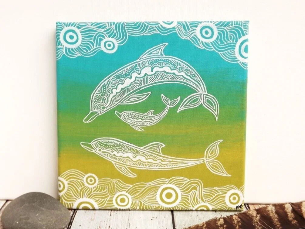 Deep Water Shark Gallery - Aboriginal Art