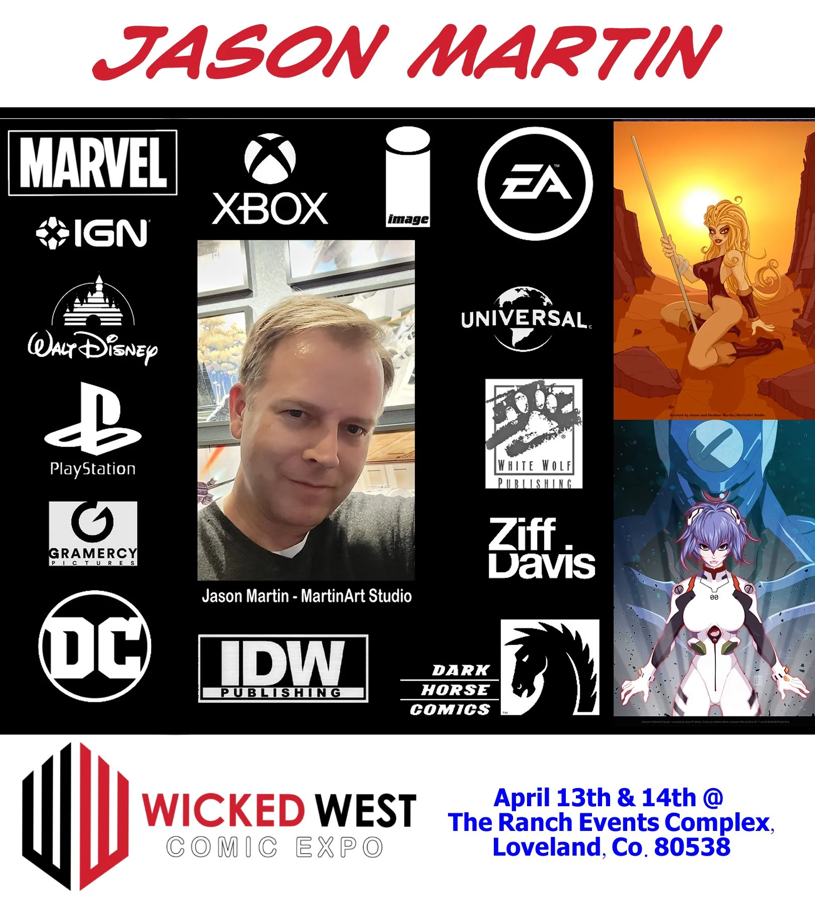 Jason Martin — Wicked West Comic Expo