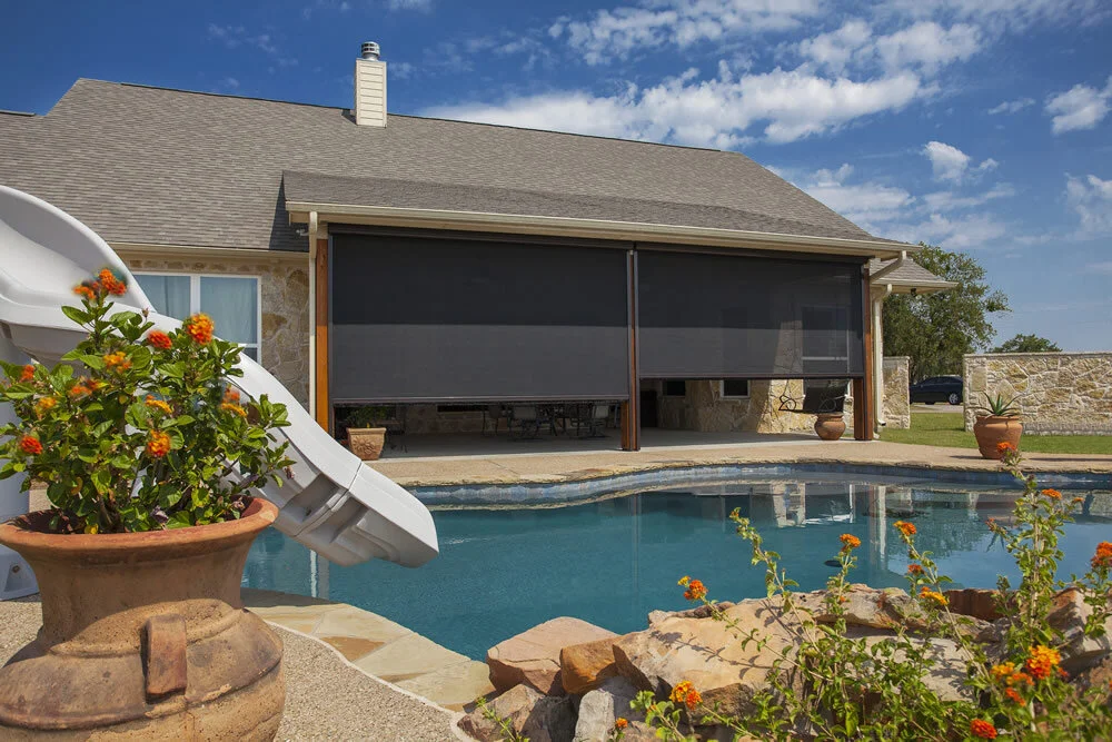 Outdoor Shades & Shutters