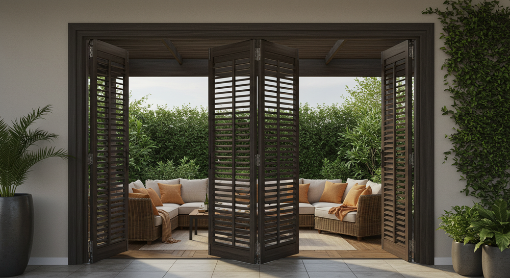Aluminum Bi-Fold & Multi-Fold Shutters Texas & Nationwide — Texas ...