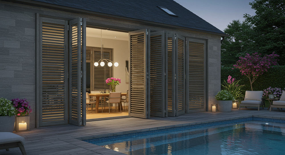 Aluminum Bi-Fold & Multi-Fold Shutters Texas & Nationwide — Texas ...