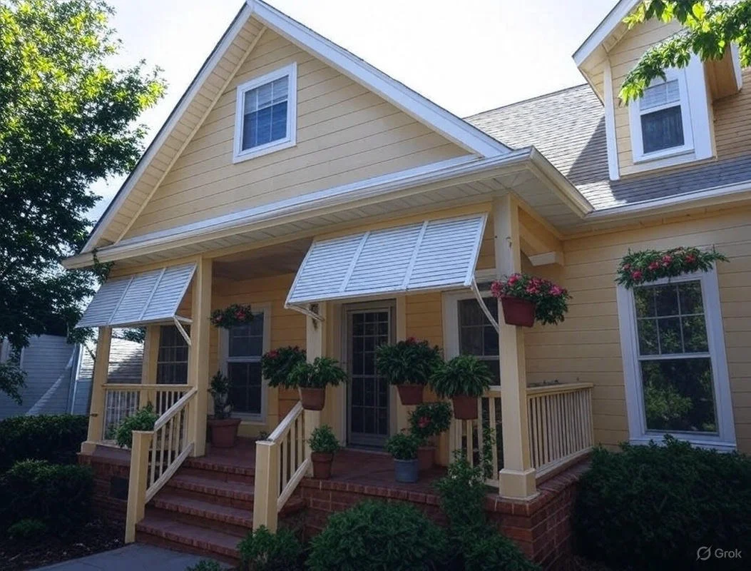 Aluminum Bahama & Bermuda Shutters Texas & Nationwide — Texas Outdoor ...