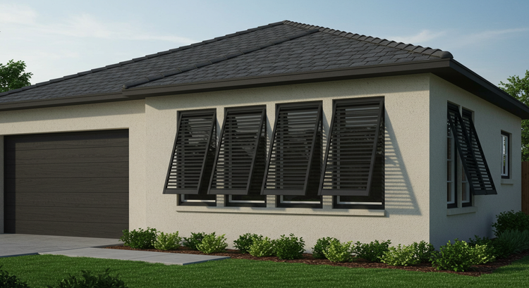Aluminum Bahama & Bermuda Shutters Texas & Nationwide — Texas Outdoor ...