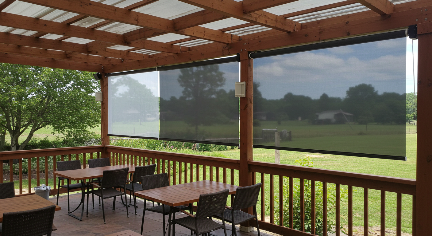 Dual Recessed Shades | Enhance Your Outdoor Living — Texas Outdoor ...