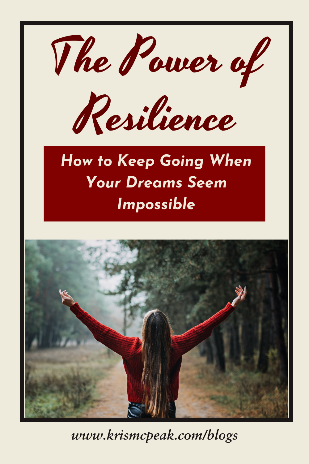 The Power of Resilience - How to Keep Going When Your Dreams Feel ...