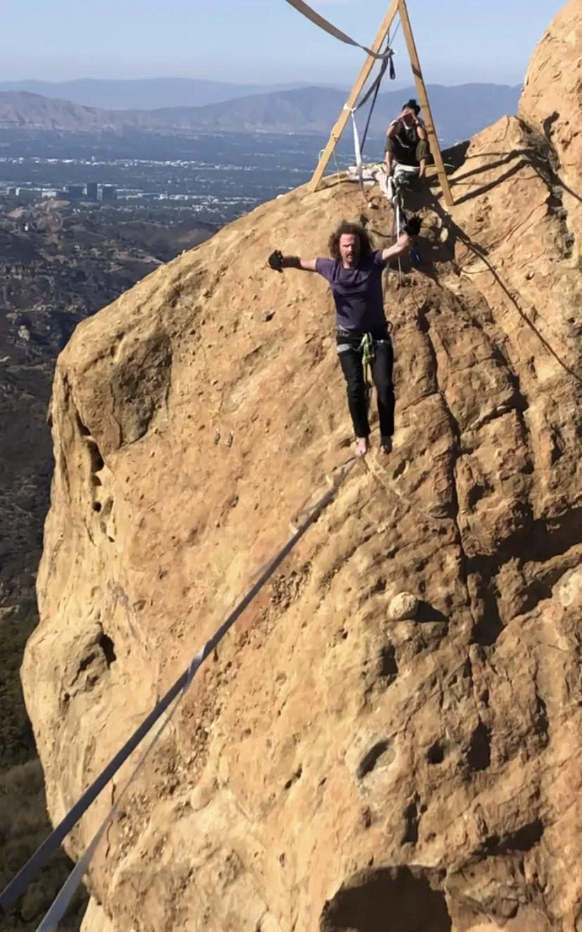 One Small Step... [Adventures Highlining] — Alex Hooper