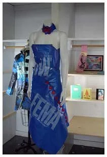 FEMA Tarp to Fashion Treasure: Etsy Upcycle Recycling Contest — Mallory ...