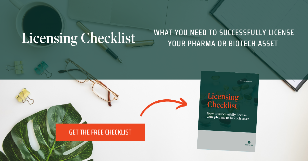 The Benefits of Licensing Your Drug — Sosna + Co