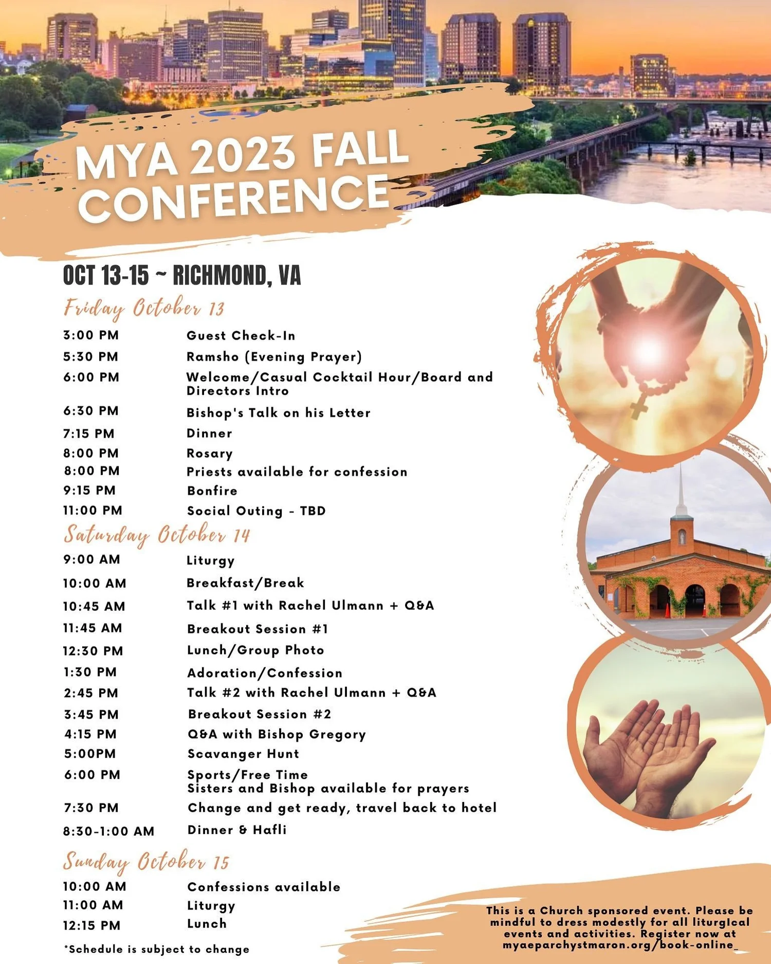 MYA 2023 Fall Eparchial Conference — Eparchy of Saint Maron of Brooklyn