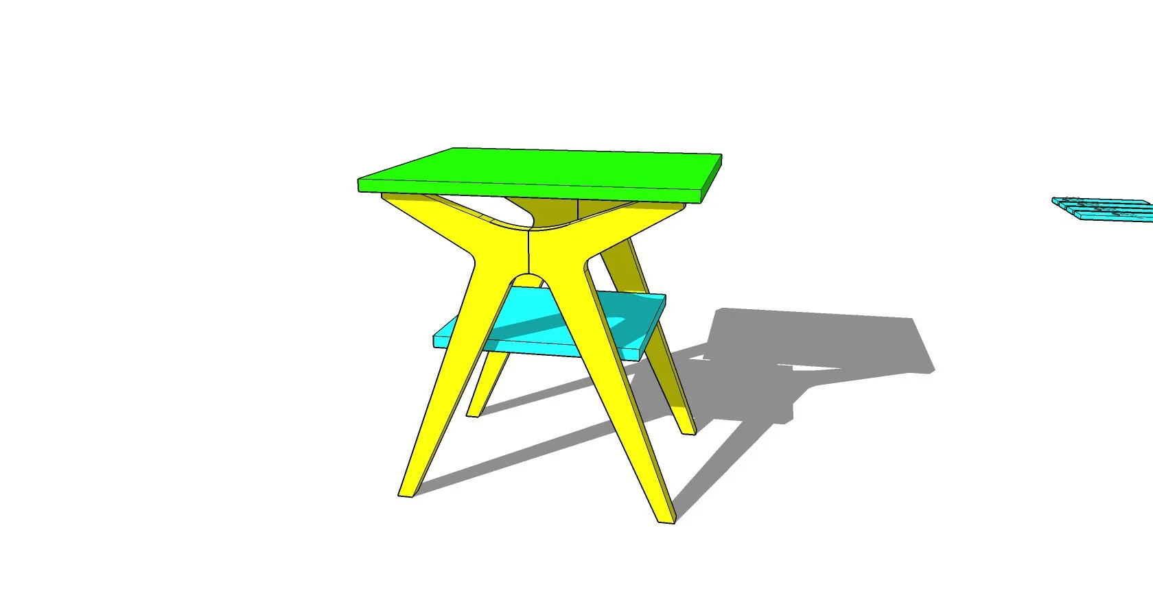 Half-Step End Table - Plans — Spencley Design Co.