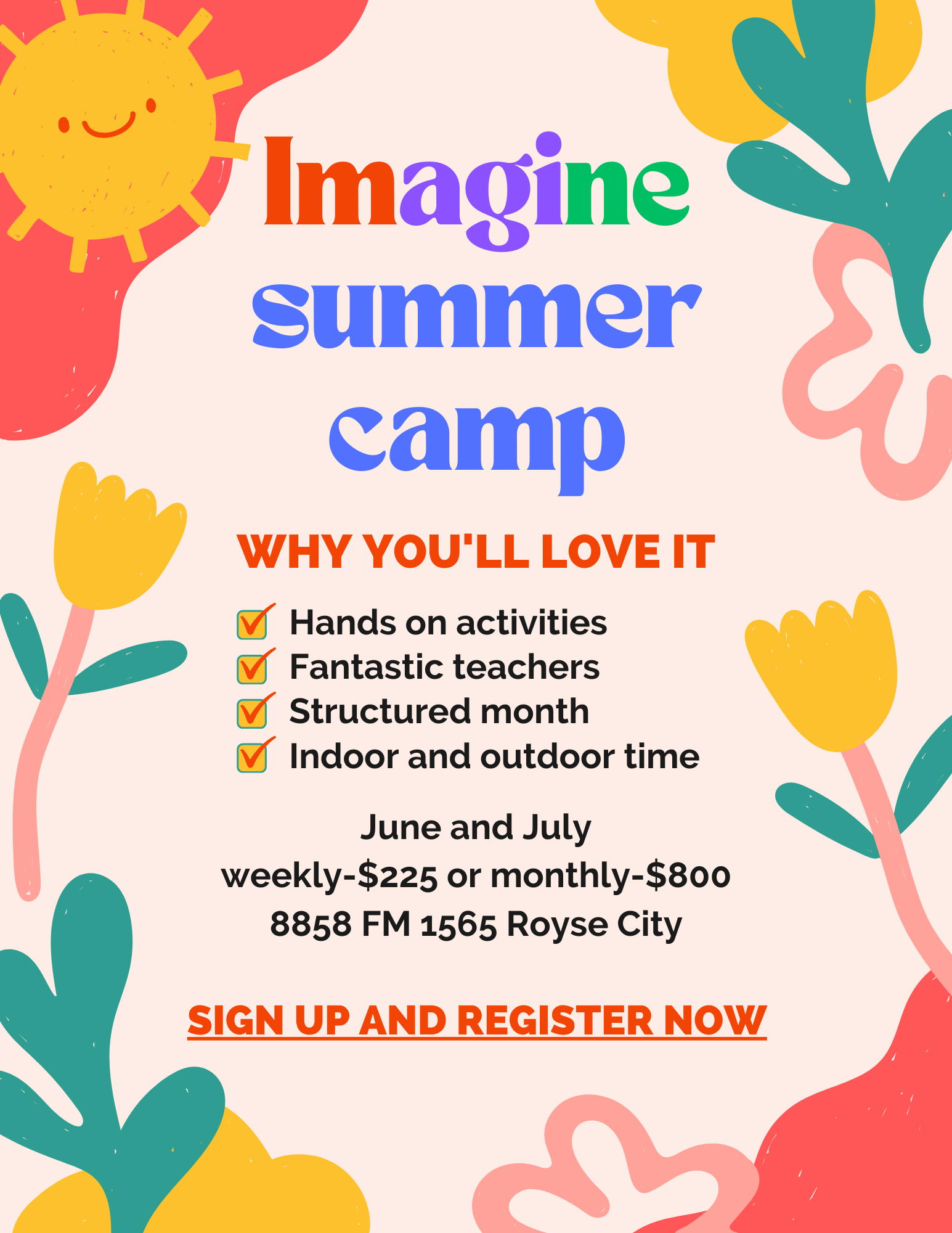 Summer — Imagine Pre-K