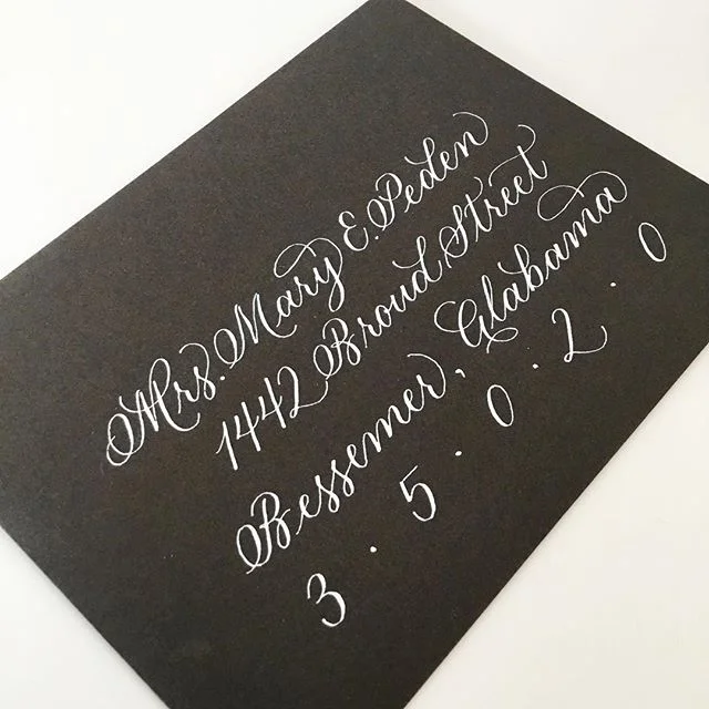 Calligraphy Portfolio — Jones Calligraphy