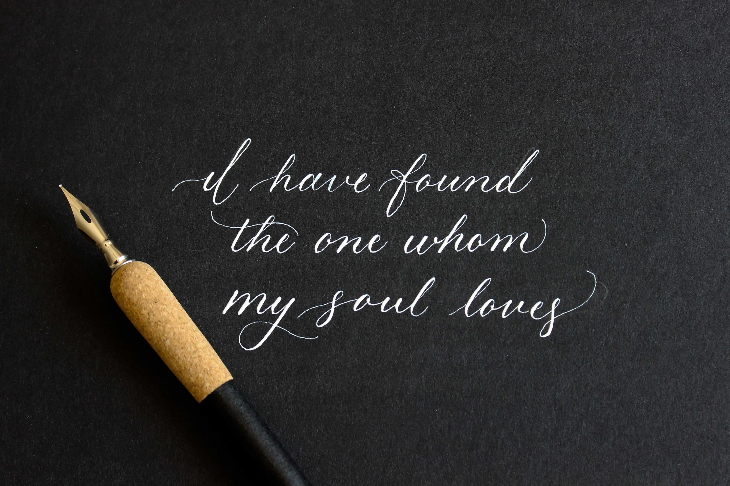 Calligraphy Portfolio — Jones Calligraphy