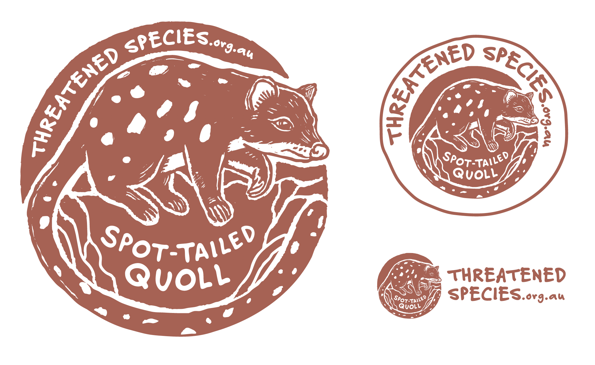 Logo design for Threatened Species - Saving the Spot -Tailed Quoll