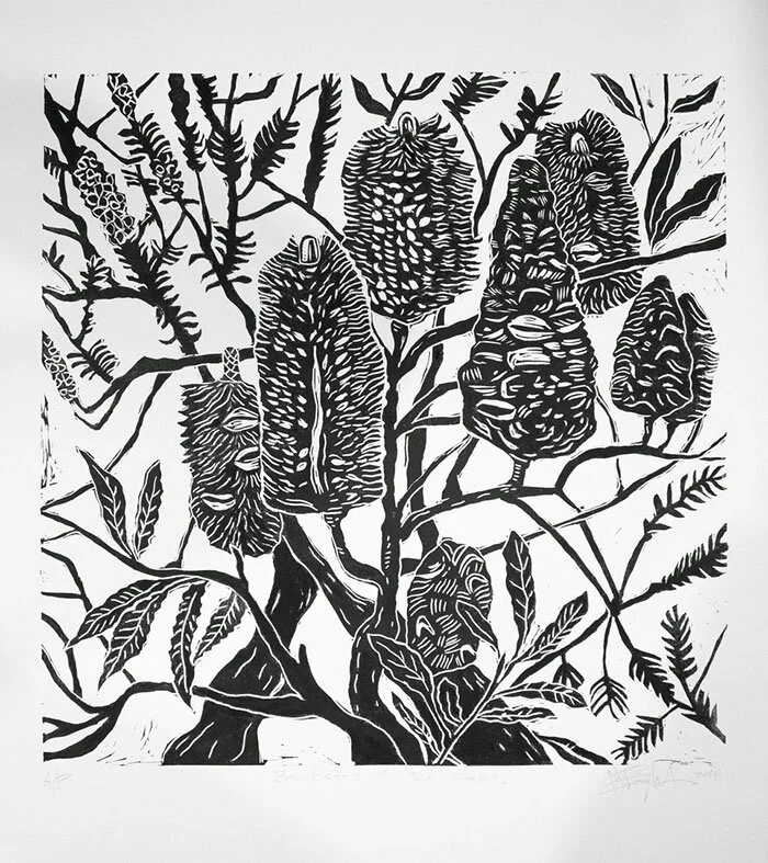Lino Cut Prints - Matt Broughton